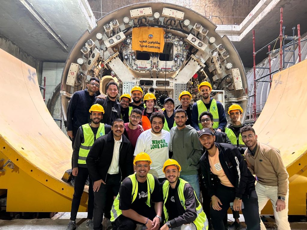 Students from the Faculty of Engineering at the Egyptian Chinese ...
